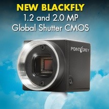Point Grey Debuts Latest Blackfly Models with Global Shutter CMOS ...